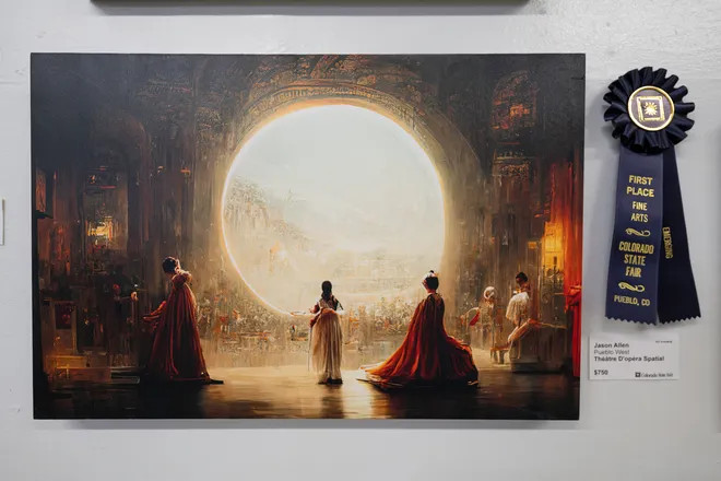 絵画コンテストで人工知能が描いた絵が優勝！？